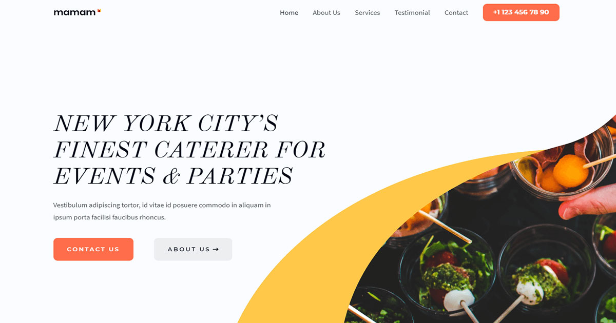Contact Us - Catering & Events