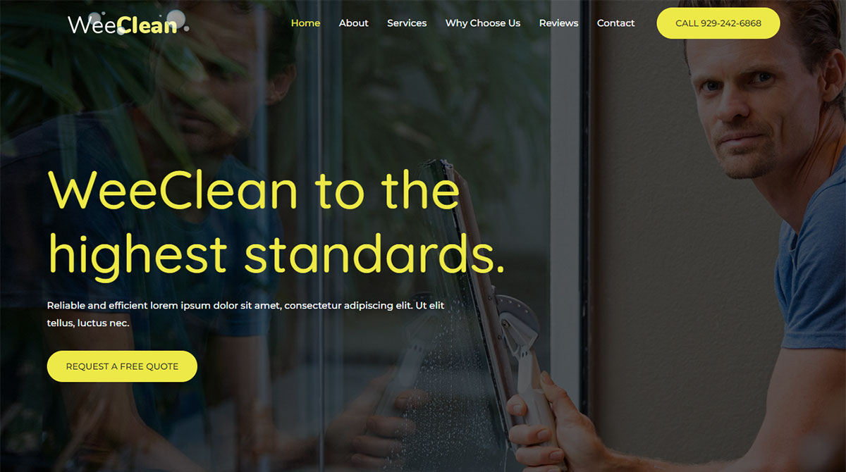 Website Templates Archive - Cleaning Agency