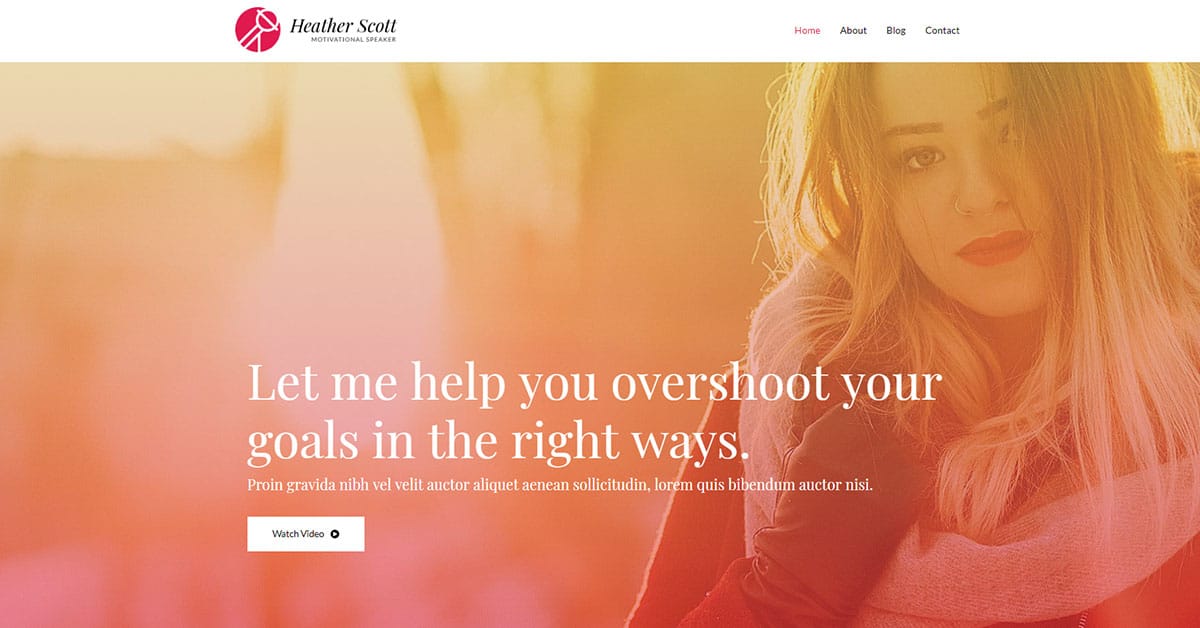 Website Templates Archive - Motivational Speaker