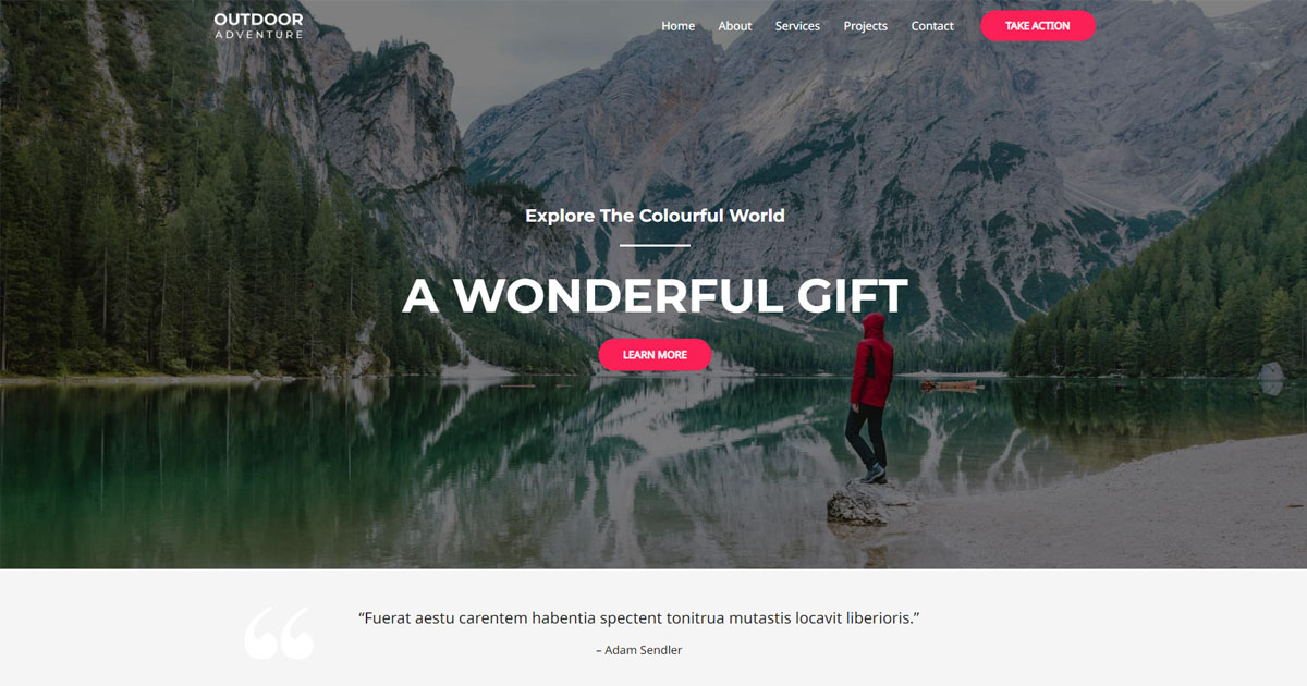 Projects - Outdoor Adventure