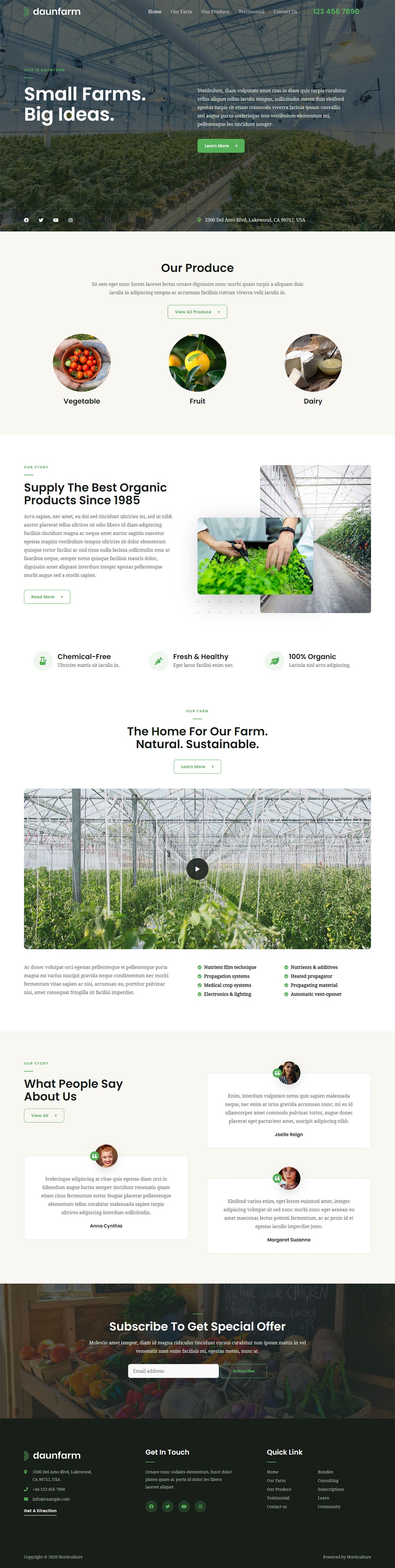 Landscaping Lawn Care Website Template StorySite Lupon gov ph