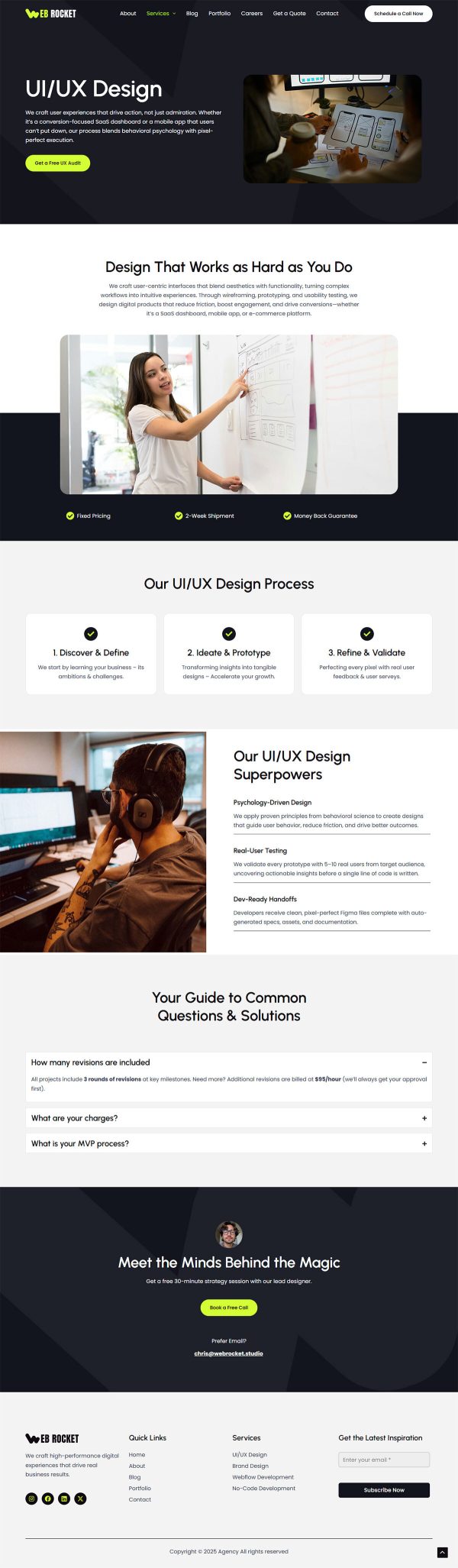 UI/UX Design - Website Demos